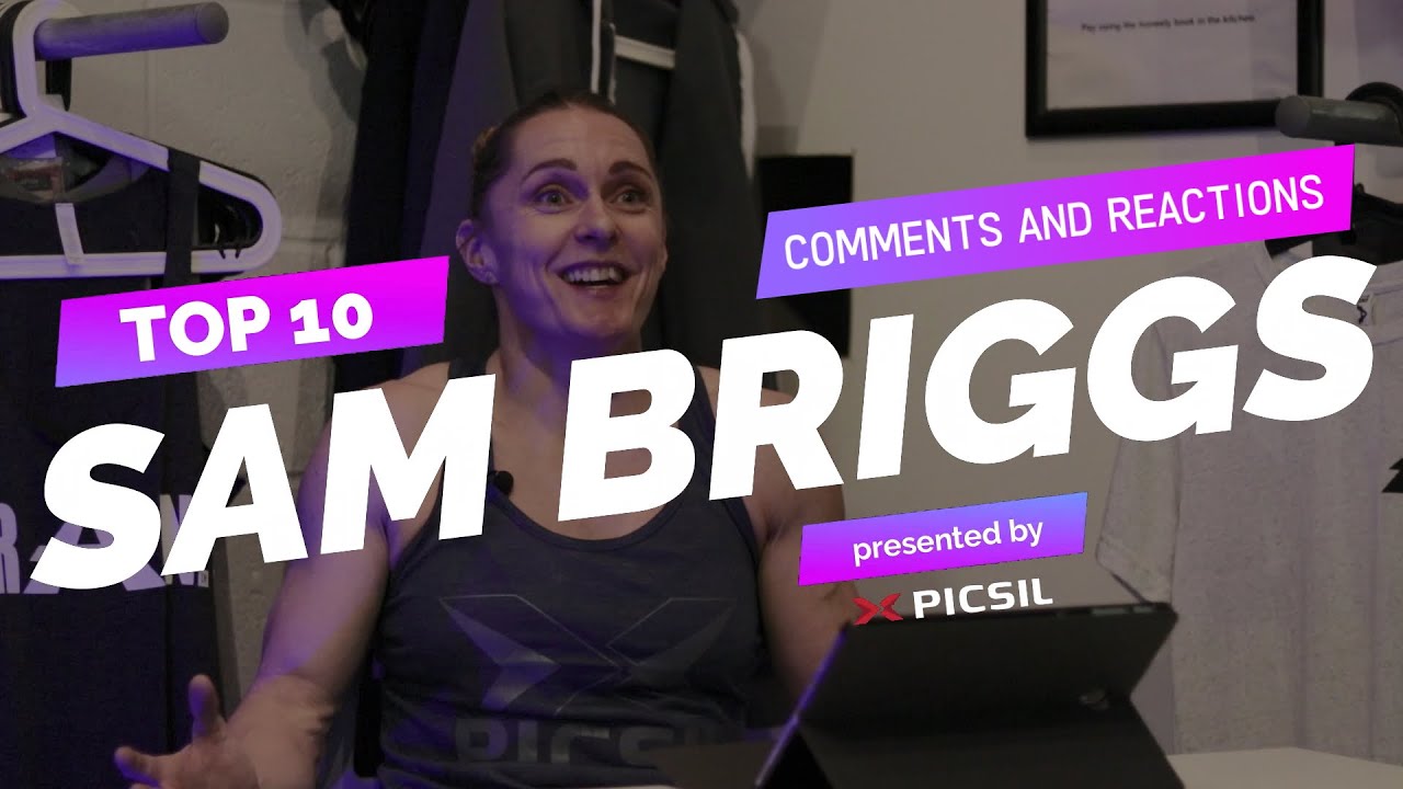 Sam Briggs reacts to the Top 10 Moments video - YouTube
