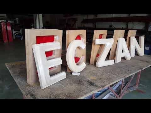 Reklamcı Ankara Üzüm Reklam: Eczane Tabelası Harfleri