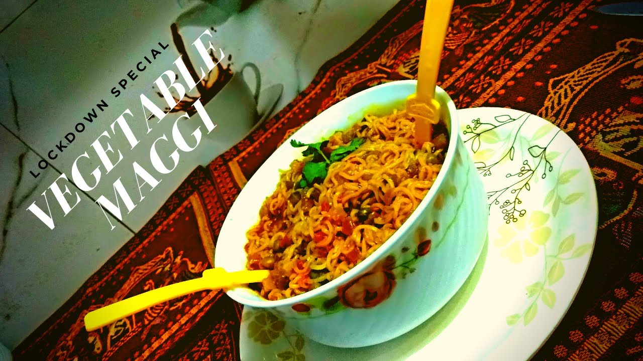 Vegetable Maggi - YouTube