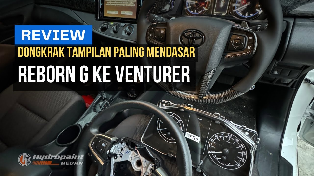 INNOVA REBORN G | MODIFAN PERTAMA TAPI MENDONGKRAK TAMPILAN - YouTube