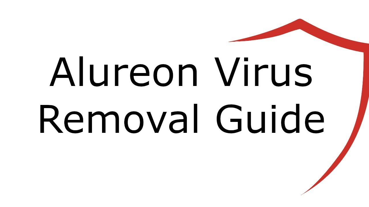 Alureon Virus Removal Guide - YouTube
