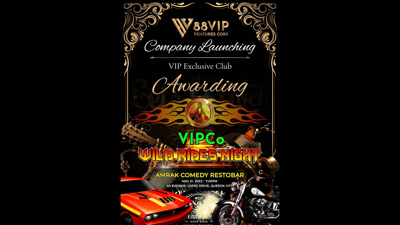 88 VIP VENTURES GRAND LAUNCHING | GO VIP CENTER - YouTube