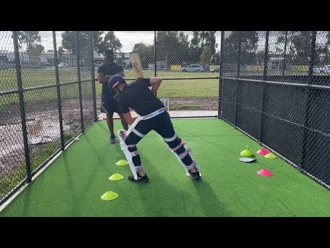 JB Cricket Coaching - Batting Drill: Basic Movements - YouTube