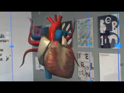 HoloLens Heart Demo - YouTube