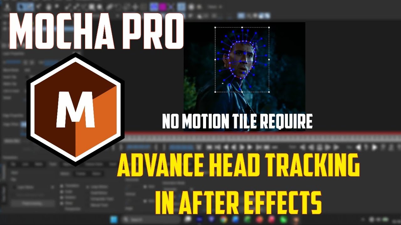 Mocha pro tutorial | Fast head tracking + no motion tiles - YouTube
