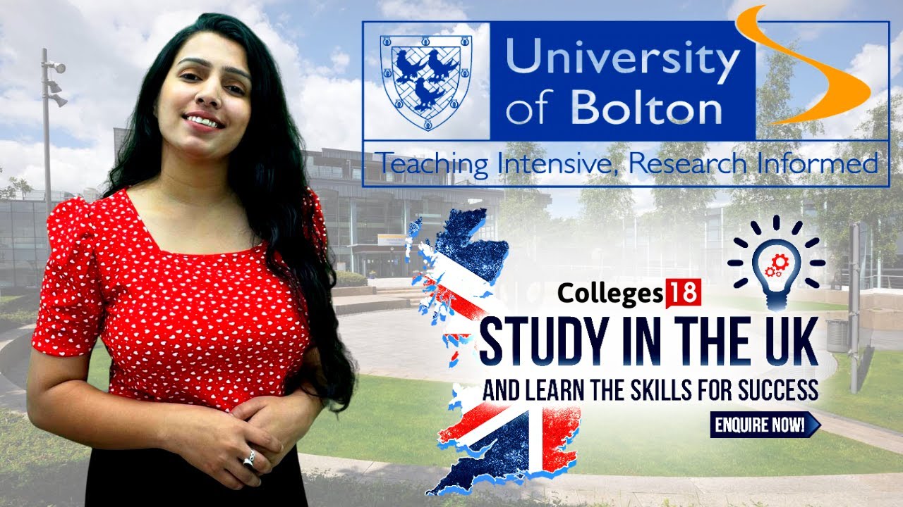 University of Bolton: Honest Reviews | Campus Tour | Call 9811110989 ...
