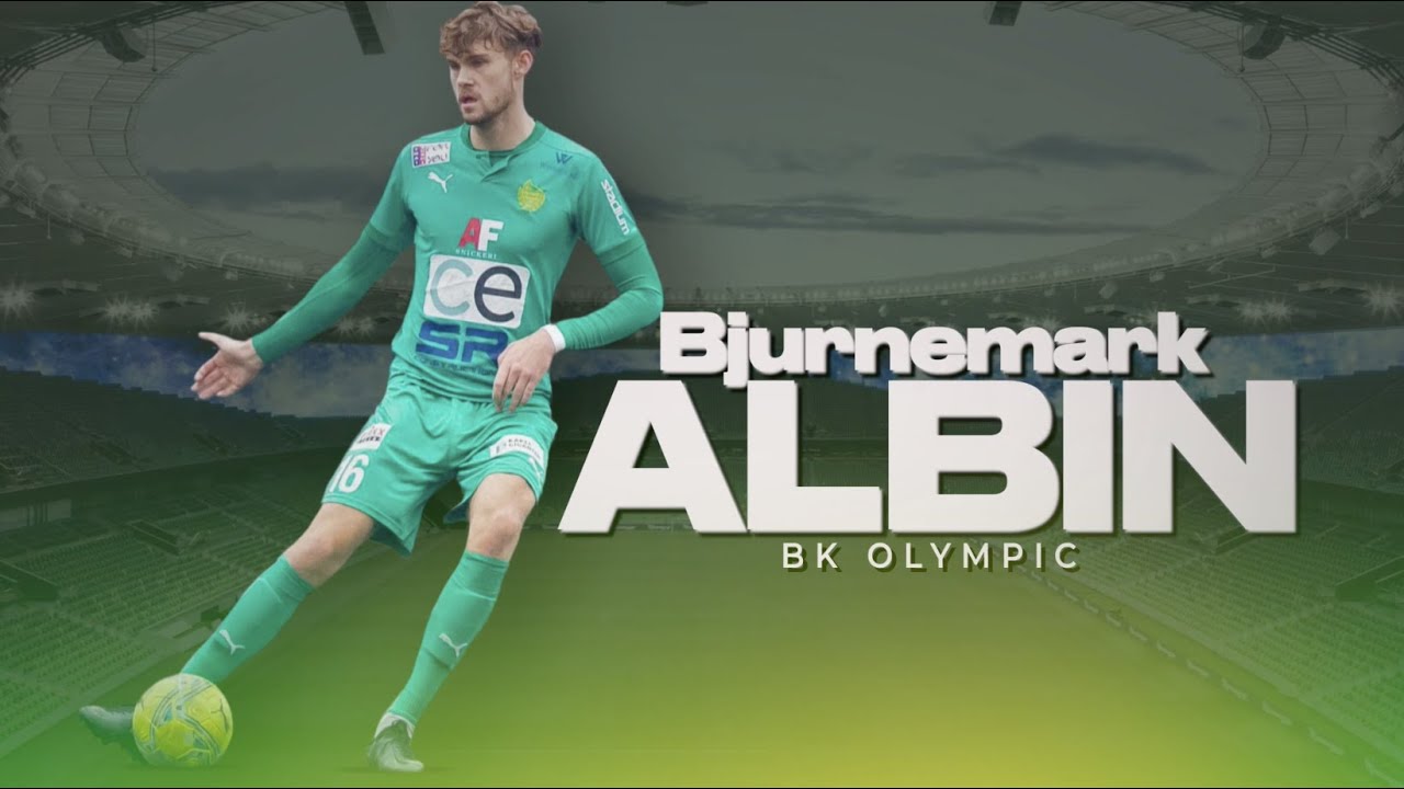 Albin Bjurnemark BK Olympic CB/RB 2022 Highlights - YouTube