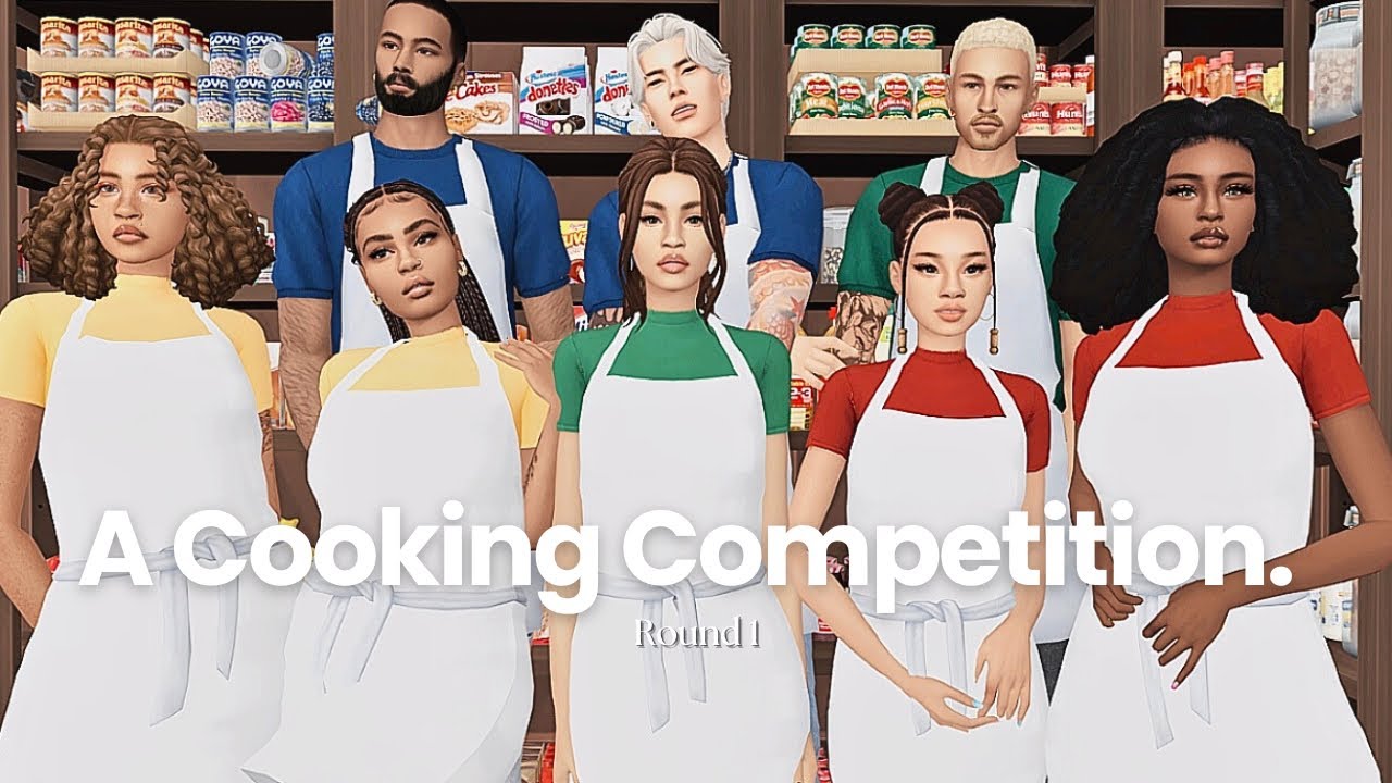 A Cooking Competition part 1 | Sims 4 - YouTube