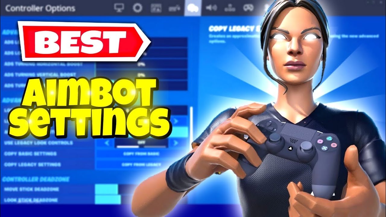 The *BEST AIMBOT* Controller Settings To Use In Fortnite OG SEASON ...