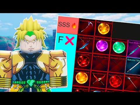 The Best Sword and Melee in Sea 2 (Full Ranking) | Sailor Piece