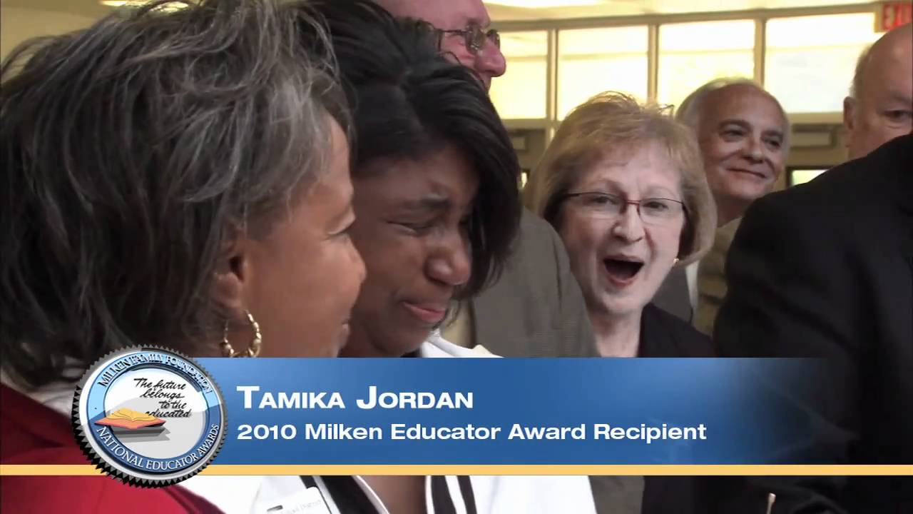 2010 Milken Educator Award, Tamika Jordan, West Memphis, AR - YouTube