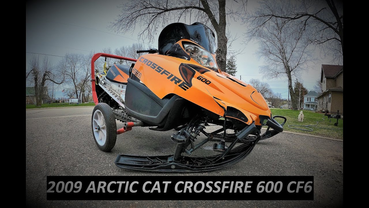 2009 ARCTIC CAT CROSSFIRE 600 WALK AROUND - YouTube