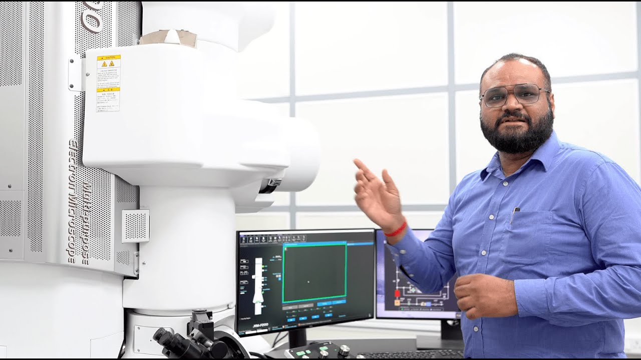 High-Res Electron #Microscopy Facility 4K (India's first cold-field ...
