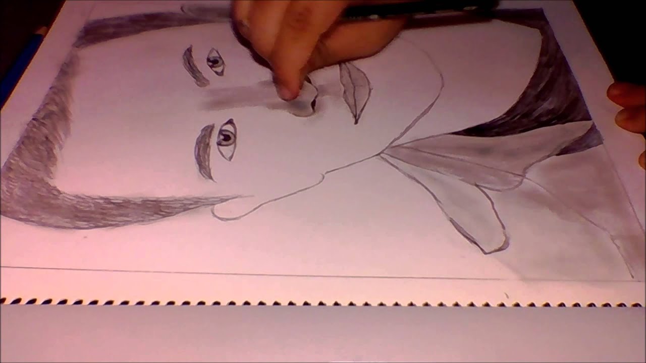 How To Draw Carlos Pena Jr From Big Time Rush - YouTube