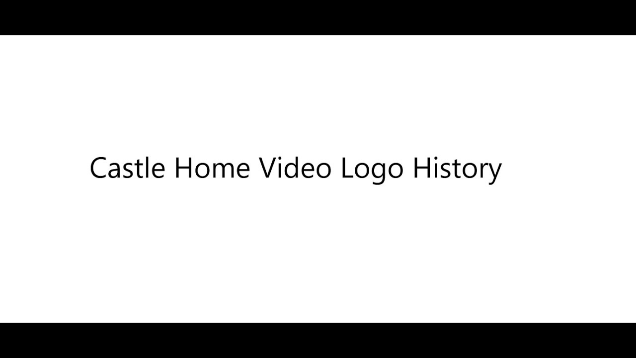 Castle Home Video (UK) Logo History ( Read Description) - YouTube