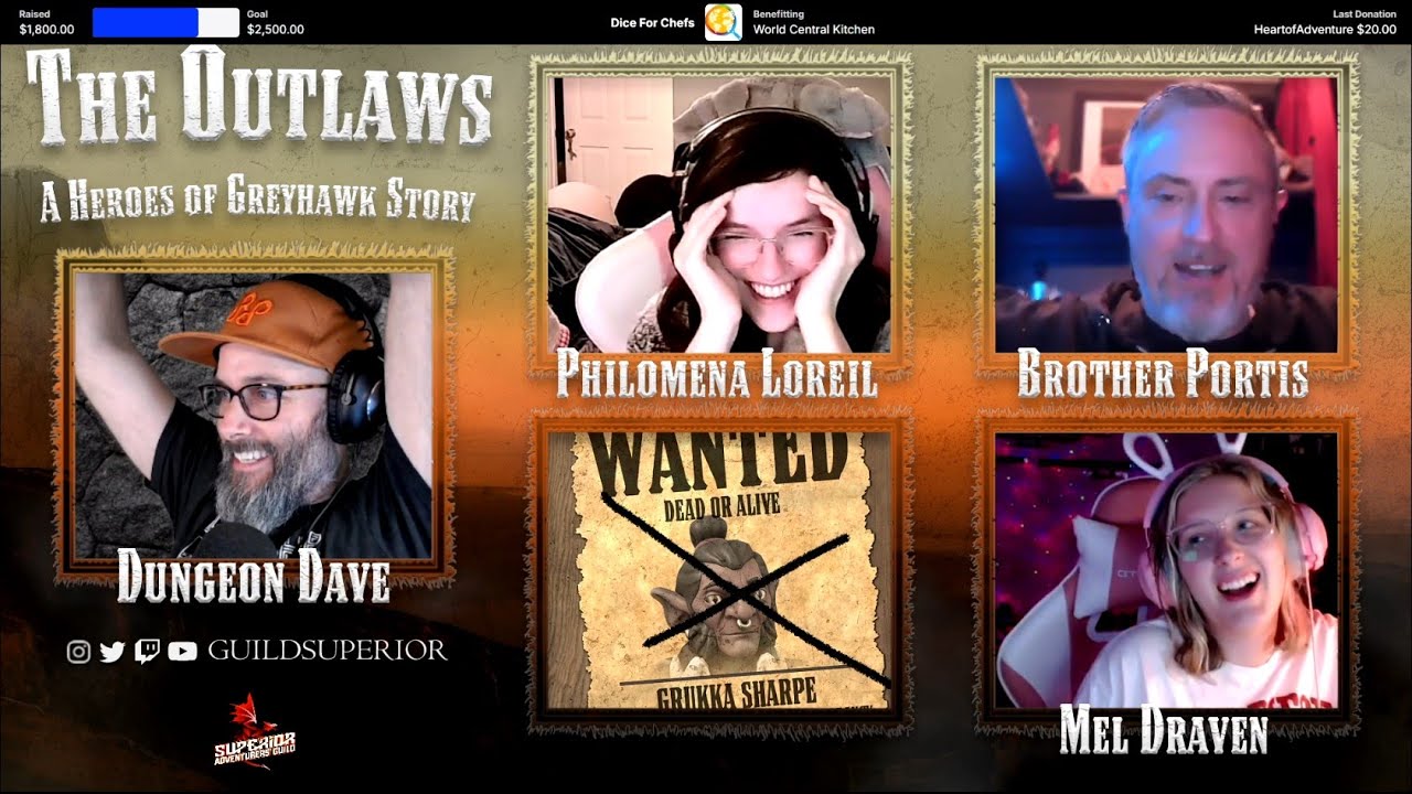 Outlaws Of Greyhawk w/ DM Dave | Session 5 | Escape To Gull Keep | 5e ...