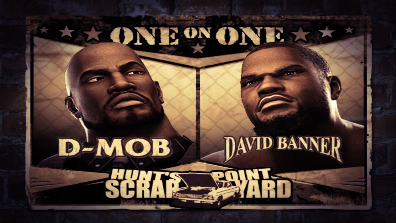 Def Jam Fight For NY David Banner VS D-Mob | 4K | PC - YouTube