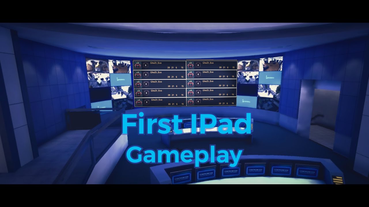 First IPad gameplay 😍 - YouTube