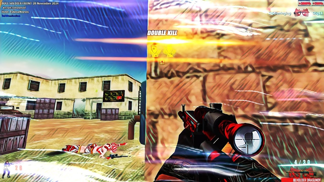 BULL SOLDIER FRONT - [ SILVER ] BEHOLDER DRAGUNOV GAMEPLAY 2024 - YouTube