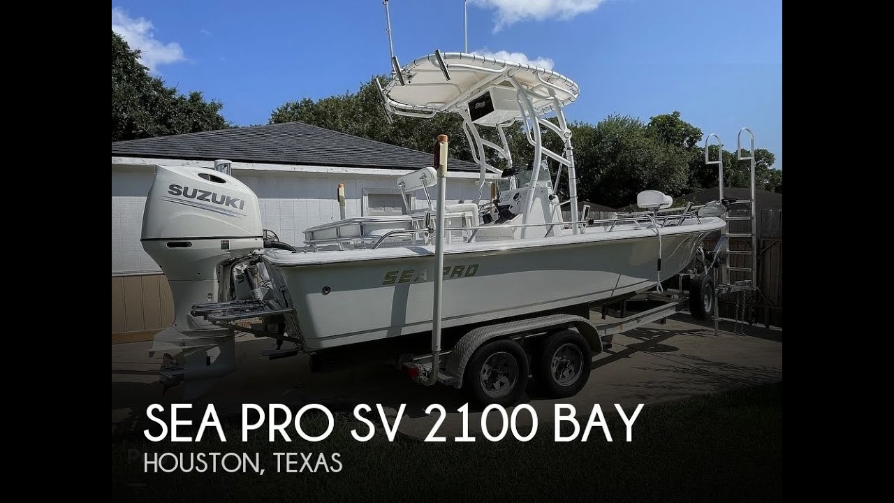 [SOLD] Used 2004 Sea Pro SV 2100 BAY in Houston, Texas - YouTube