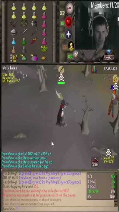 Rushed me Using the Combo I'm using #osrs #runescape # ...