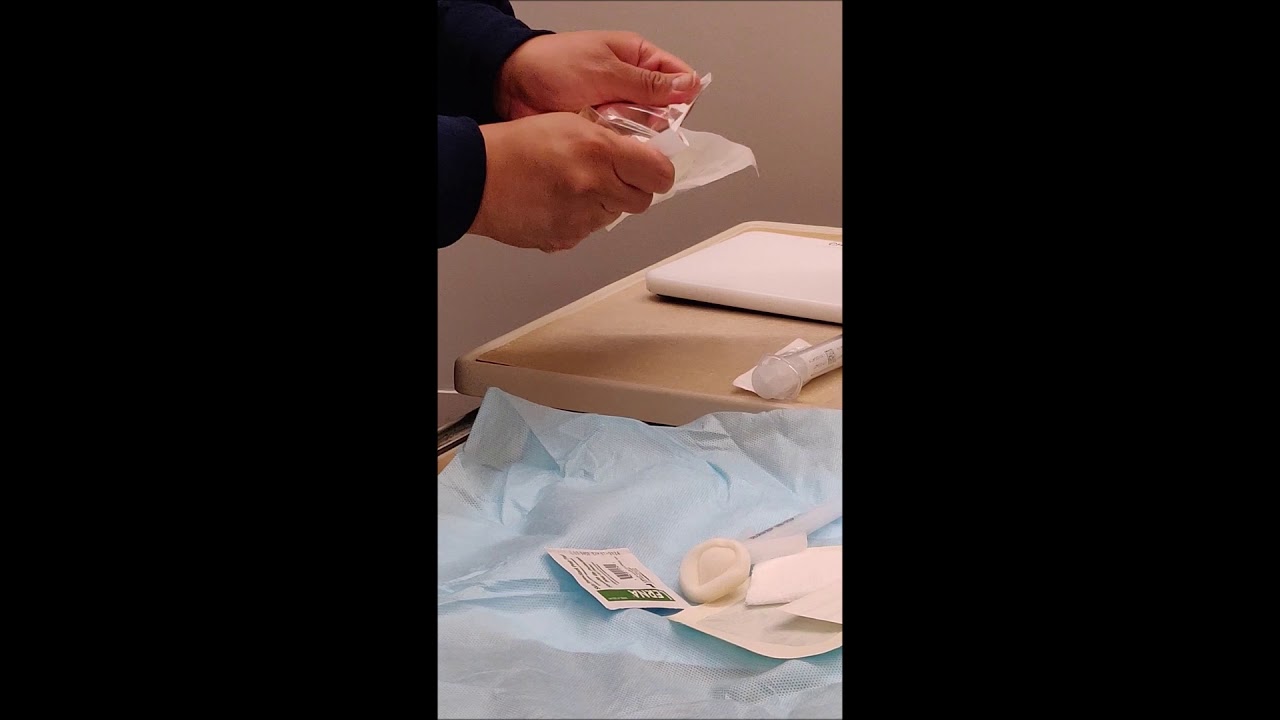 Access and Deaccess of Port a Cath - YouTube