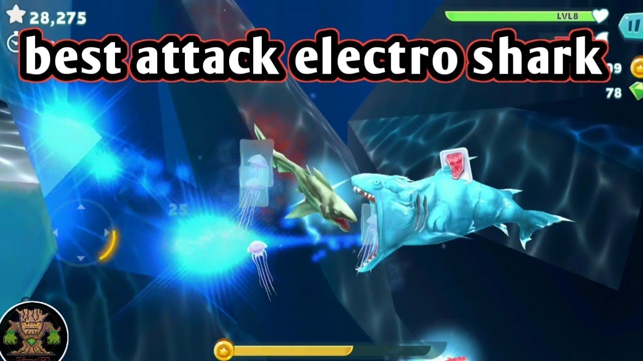 Electro Shark Gameplay🔥 Hungry Shark Evolution - YouTube