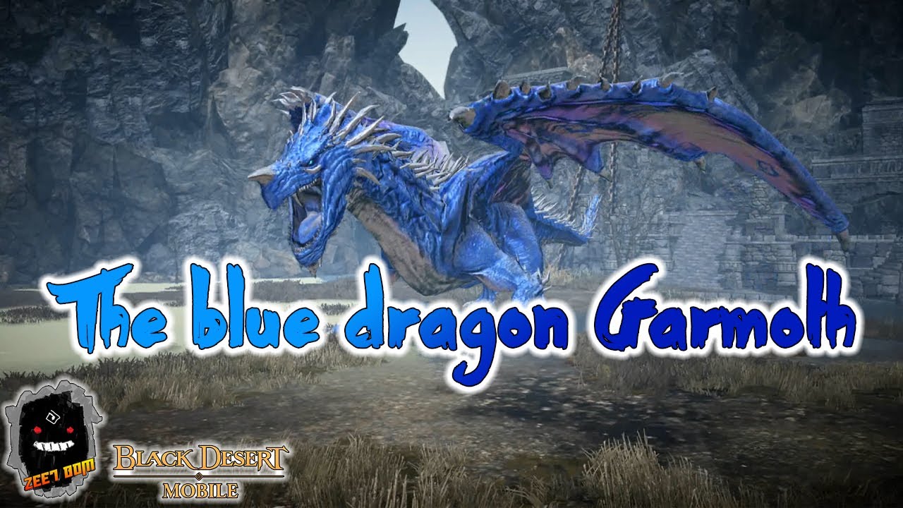 Black Desert Mobile Kr | กิจกรรมล่ามังกรฟ้ากามอส | The Blue Dragon ...
