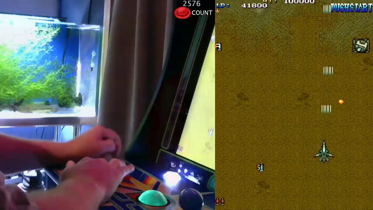 Blue Hawk (Arcade / 1993) One Token Play - YouTube