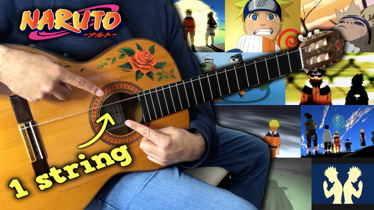 Guitarra Naruto Naruto Shippuden OP 17 [Kaze] Guitar Cover 【TAB】