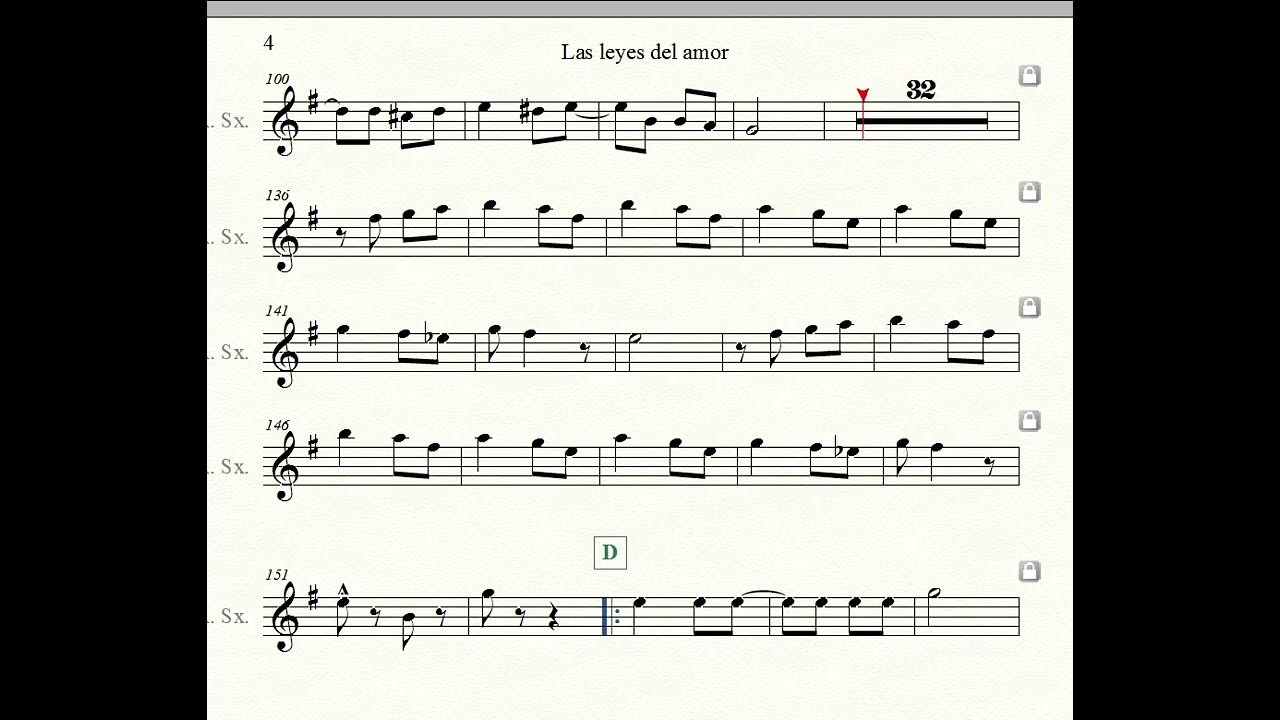 Partitura Las leyes del amor Pasacalle Música ecuatoriana - YouTube