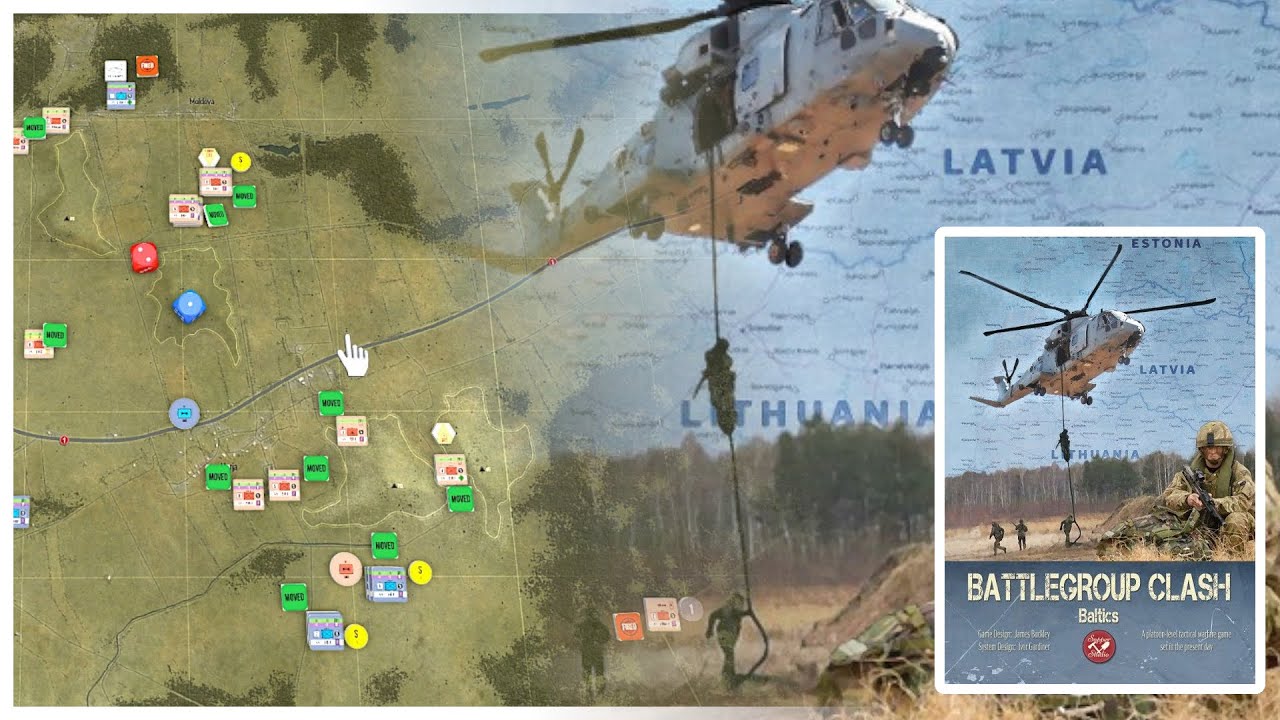 Battlegroup Clash: Baltics vs Sebastian Bae | SDHistCon Winter 2025 wargaming convention demo ...