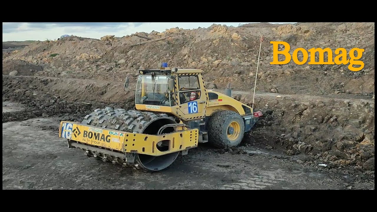 Sekilas Tentang Bomag. Alat Untuk Memadatkan tanah dan material - YouTube