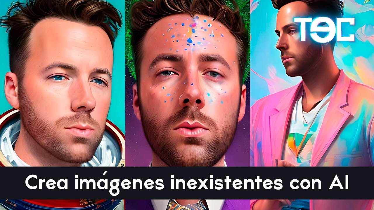 Crea imágenes inexistentes de tu cara con AI - YouTube