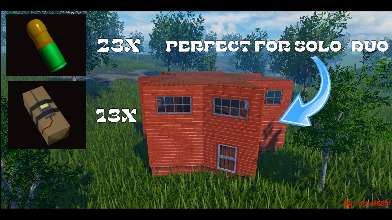 Perfect Solo/Duo base | Lone survival - YouTube