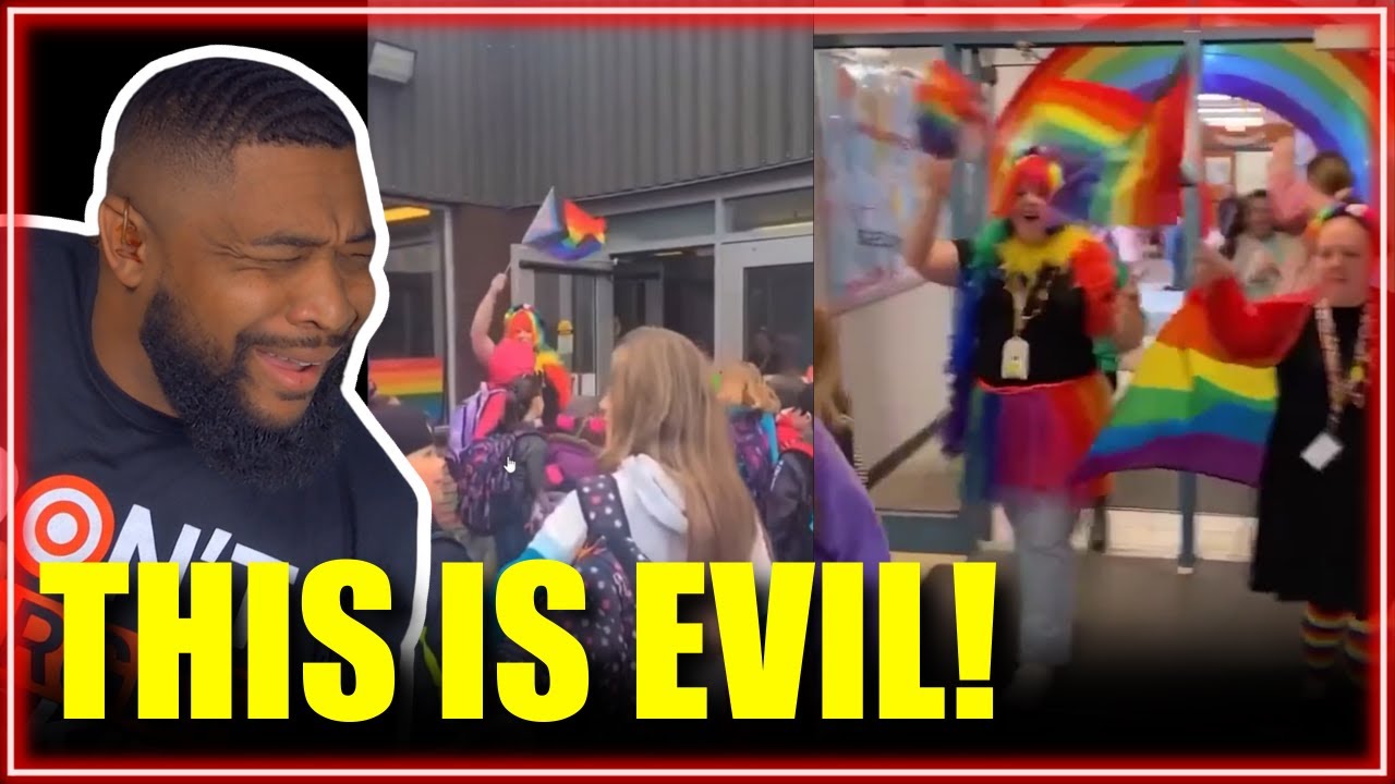 Teachers FORCE Students Into School PRIDE Parade - YouTube
