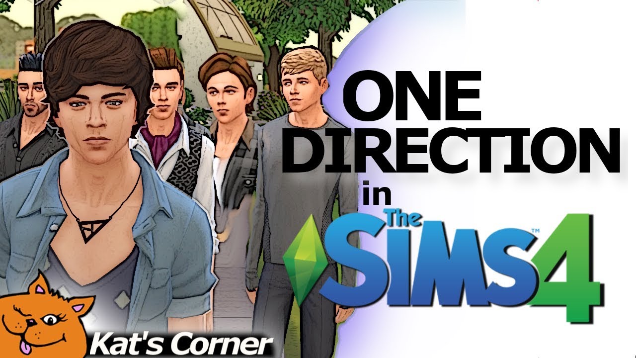 Sims 4 Celebrity CAS One Direction - YouTube
