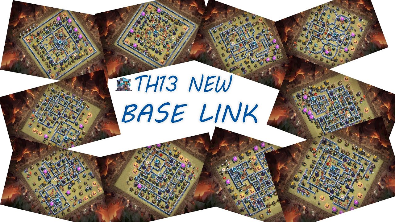 Th 13 New Base Link || War Base || Push Base || Cwl Base ||Base LInk ...