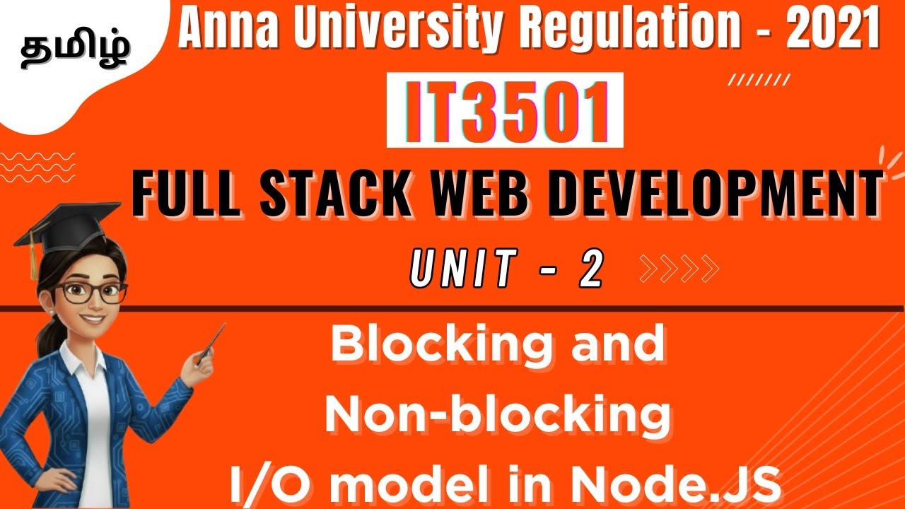 Blocking and Non-blocking I/O models in Node JS in Full Stack Web ...