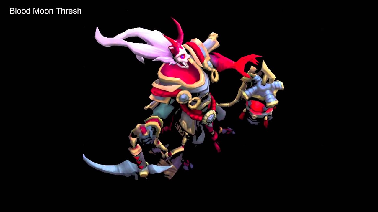 Blood Moon Thresh 3d Model - YouTube