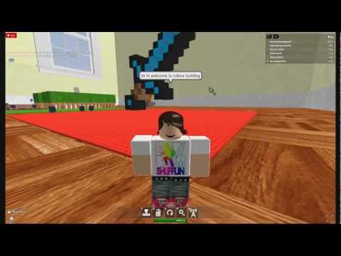 My Diamond Sword build in ROBLOX - YouTube