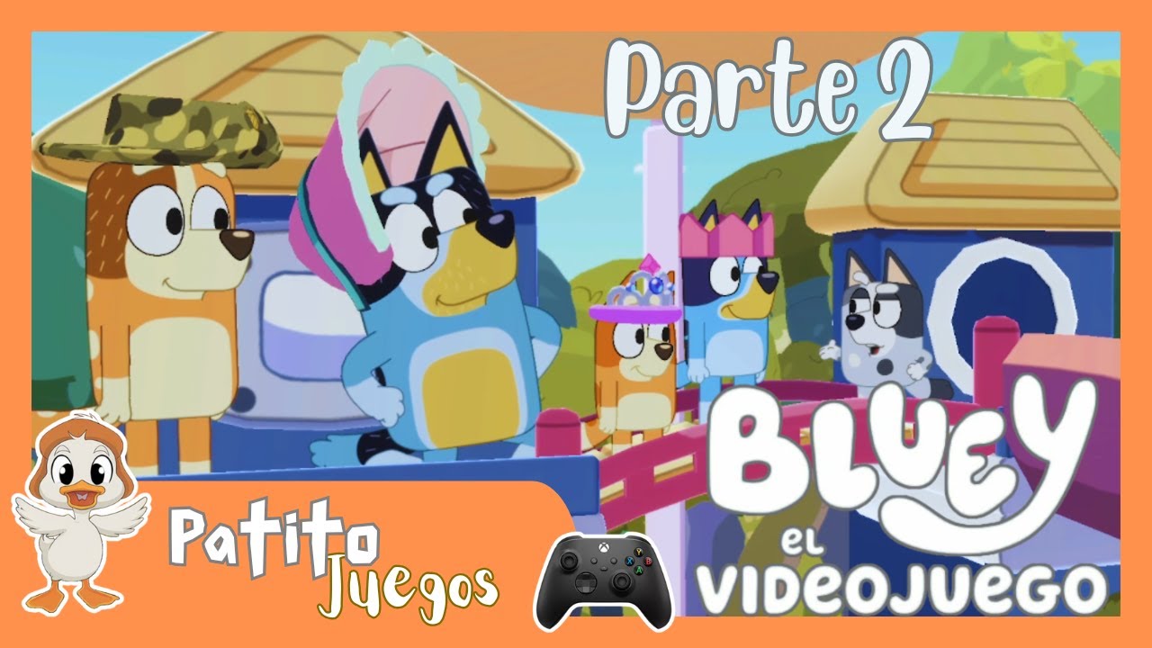 Jugamos "El Suelo es Lava" con Bluey y su familia🎮🐾 | Episodio 2 ...