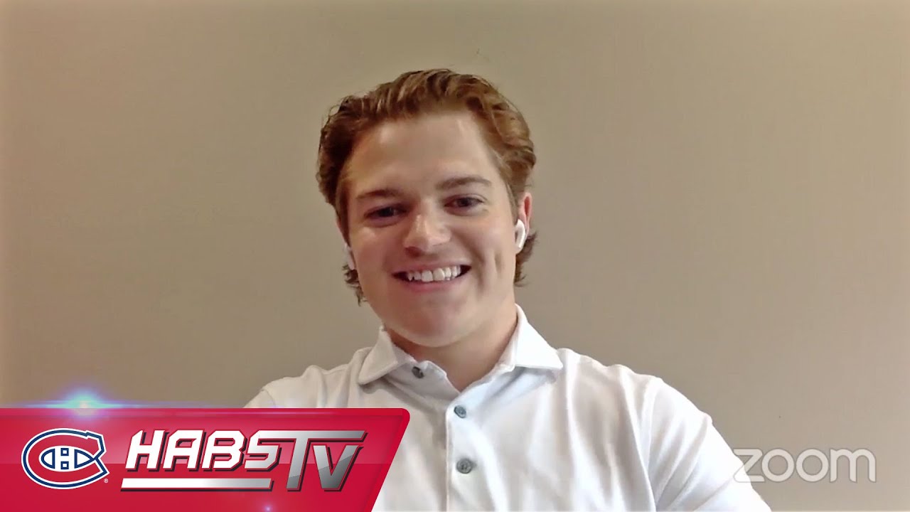 Cole Caufield on his 8-year contract extension | FULL PRESS CONFERENCE ...