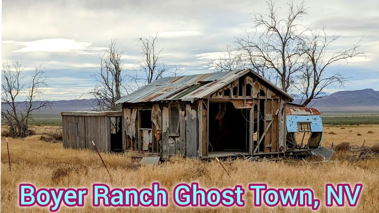 Boyer Ranch Ghost Town, Nevada - YouTube