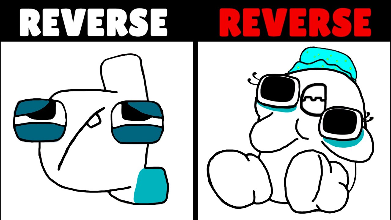 Reverse Russian Alphabet Lore Baby VS Reverse Russian Alphabet Lore FAT ...