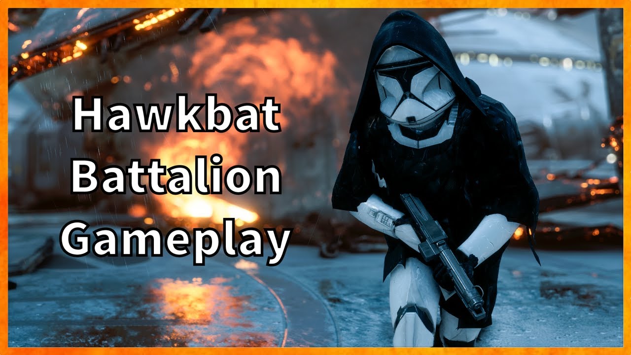 Hawkbat Battalion Gameplay Star Wars Battlefront 2 - YouTube