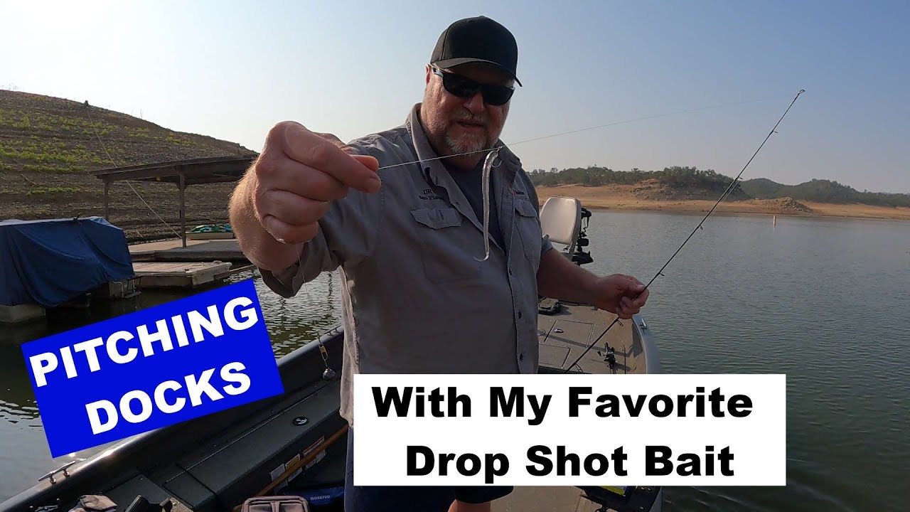 PITCHING DOCKS with my favorite DROP SHOT BAIT - YouTube