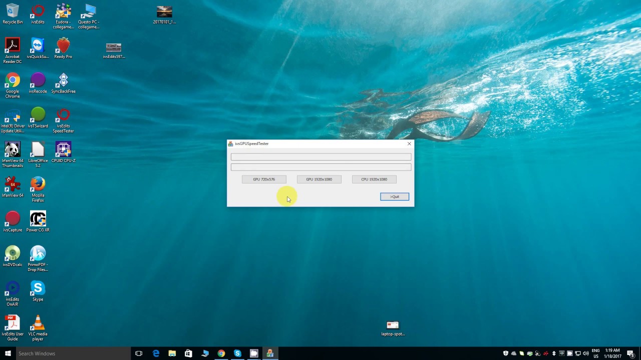 ivsEdits GPU Speed Tester Tutorial; the best benchmark for video ...