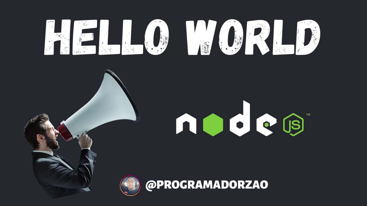 Hello World Em Nodejs Express Youtube