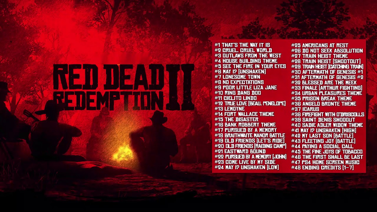 Red Dead Redemption 2 - Official Soundtrack (LATEST UPDATE) - YouTube